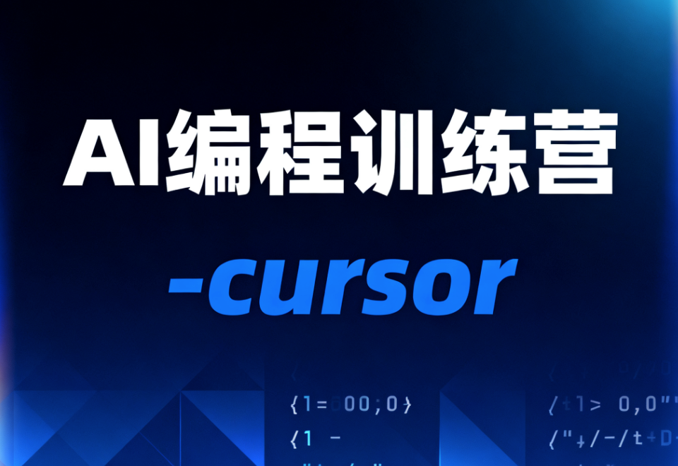 AI编程训练营-cursor - fendou8